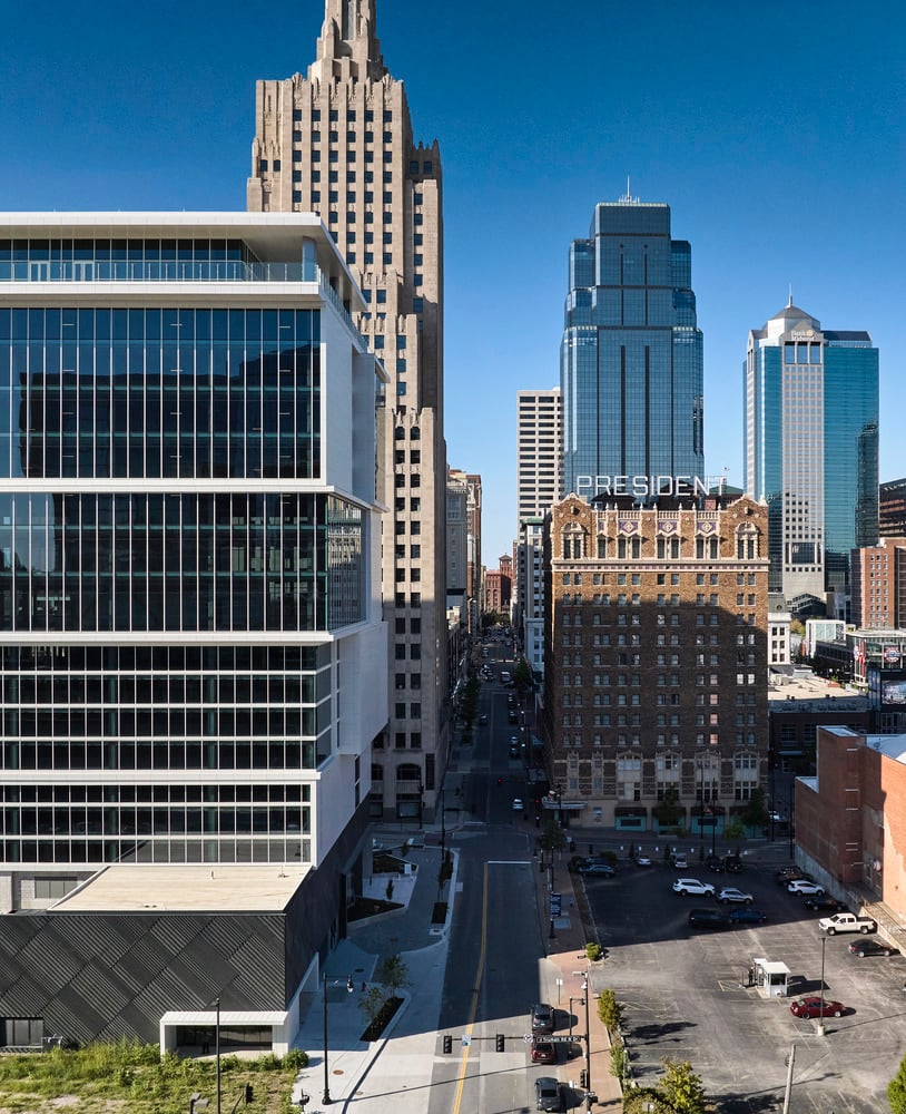 Burns & McDonnell | Vibrant, Modern Office Tower Elevates the Heart of ...